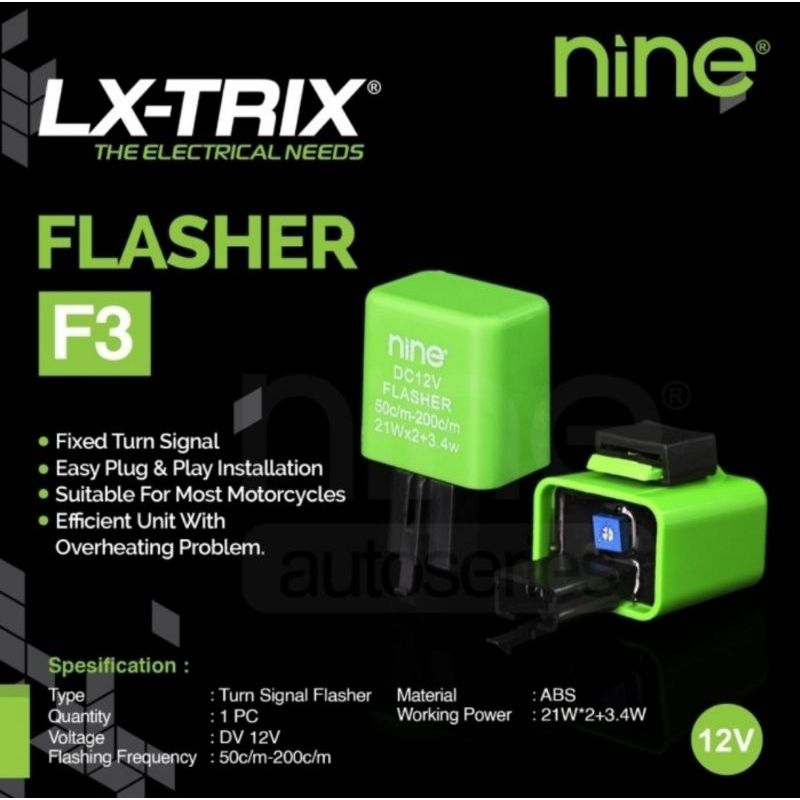 Flaser sen f3 LX TRIX ใหม่ มอเตอร์เก้าตัว VARIO 125 150 VARIO 160 ...