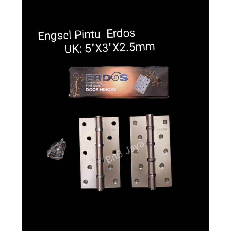 บานพับประตู ยี่ห้อ Erdoss ขนาด 5 นิ้ว | Shopee Thailand