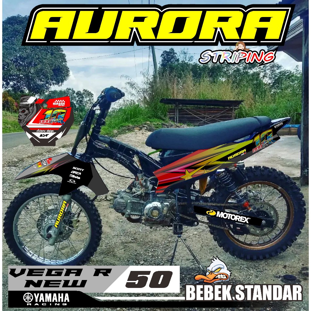 สติกเกอร์ RBT VEGA R NEW RBT MODIF RBT SUPRA RBT VEGA LAMA RBT REVO RBT ...