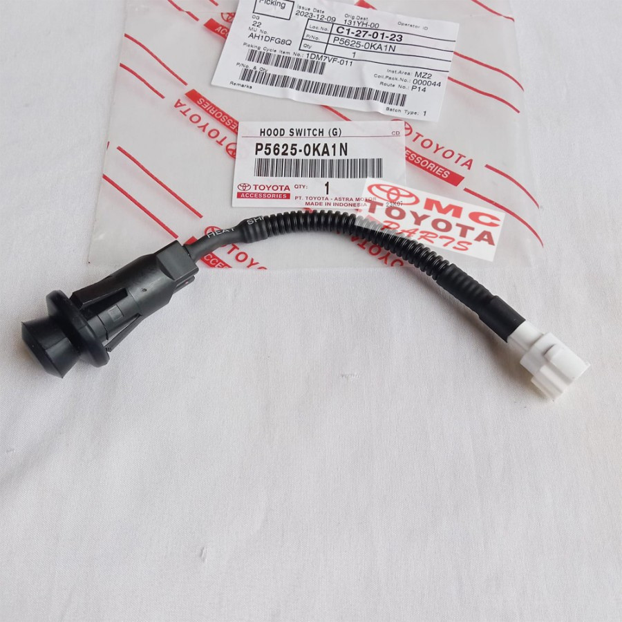 Mesin สวิตช์แจ้งเตือนฝากระโปรงหน้ารถยนต์ สําหรับ Toyota Innova Fortuner ...