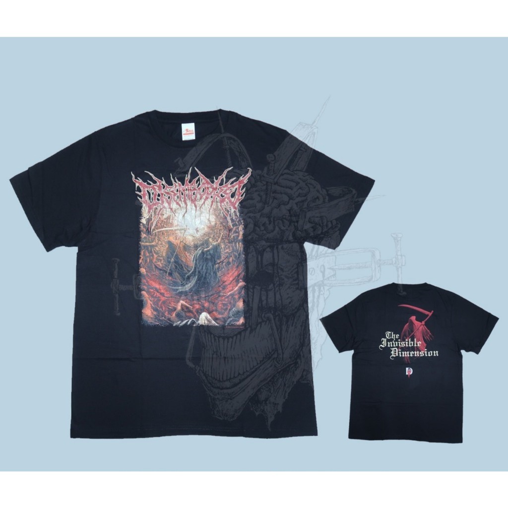 เสื้อยืด พิมพ์ลาย DISEMBODIED The Invisible Dimension แบบดั้งเดิม ...