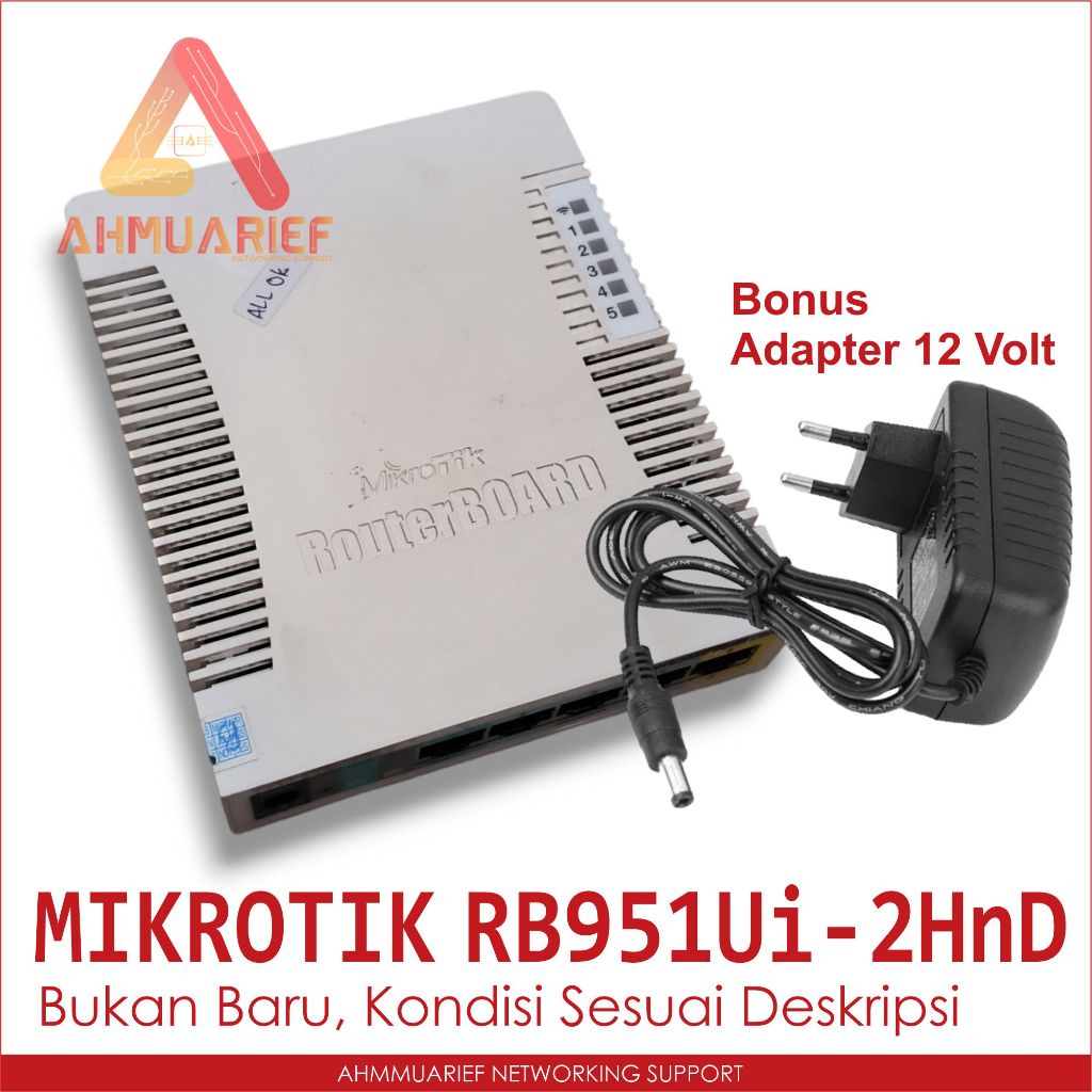 Mikrotik เราเตอร์บอร์ดไร้สาย RB951Ui-2HnD RB951 RB951 | Shopee Thailand