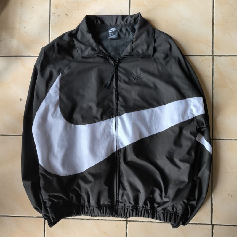 Original Premium Nike Windbreakers Big Logo Swosh Zipper Jacket ...