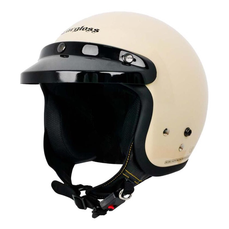 Hitam Bogo Carglos Retro Adult Full Neck Helmet for Adult Men and Women ...