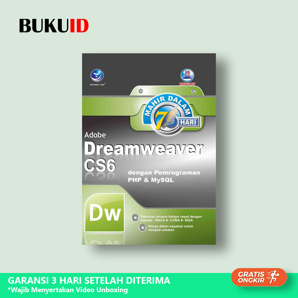 หนังสือ มั่นใจใน 7 วัน: Adobe Dreamweaver CS6 ใช้ PHP และ MYSQL - ต้นฉบับ | Shopee Thailand