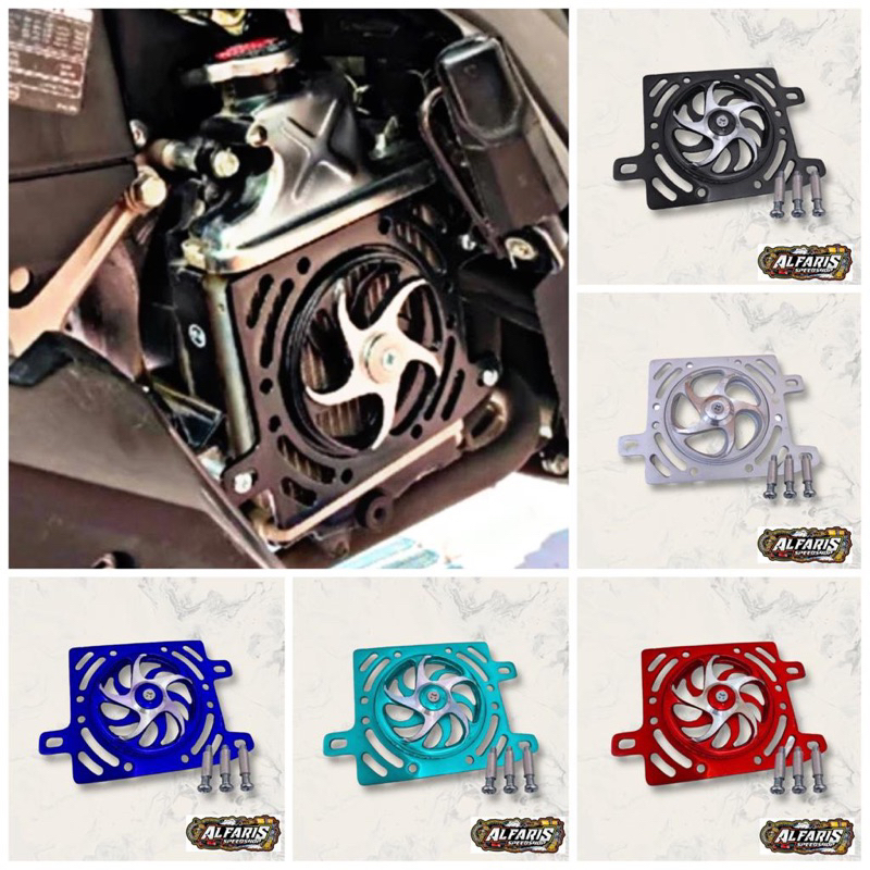 หมุน SPINNER RADIATOR COVER HONDA VARIO 125 150 PCX 150 ADV 150 หมุน ...