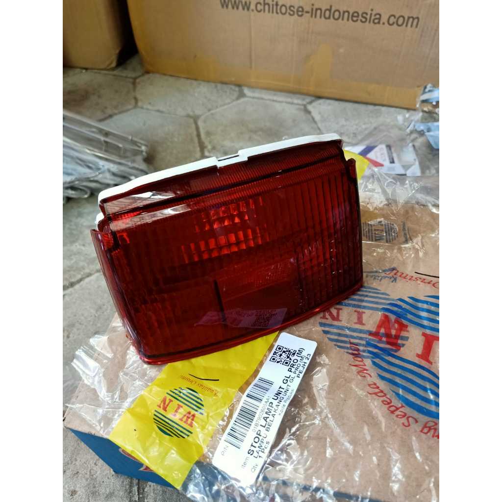 Merah โคมไฟหยุด โคมไฟ ASSY GL PRO GL MAX ยี่ห้อ WIN สีแดง | Shopee Thailand