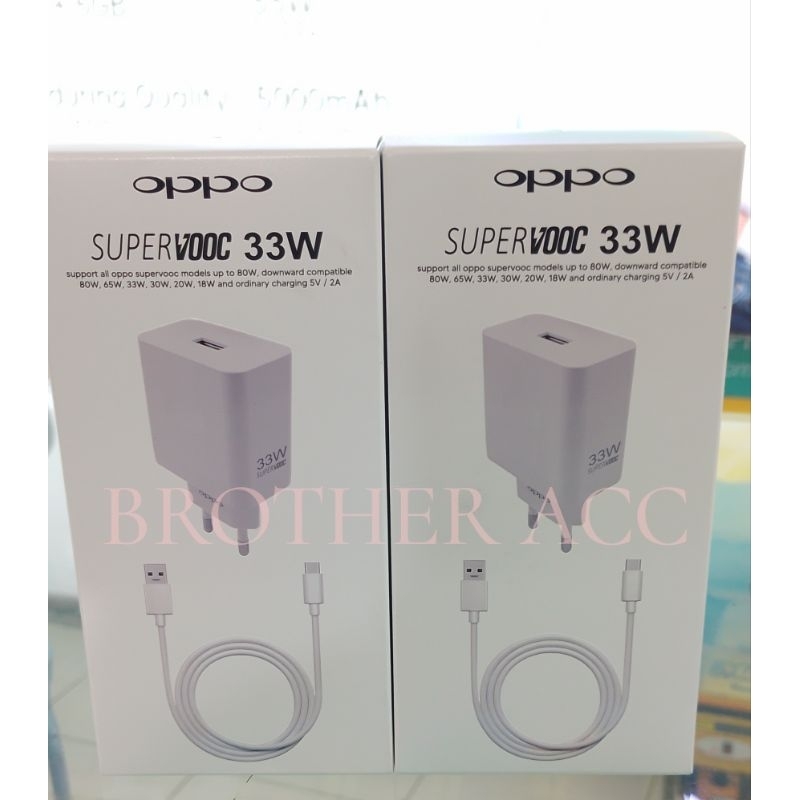 อุปกรณ์ชาร์จ OPPO 33W Supervocc-FAST & VOOC / TC 33W VCB3HAEH + KBL ...