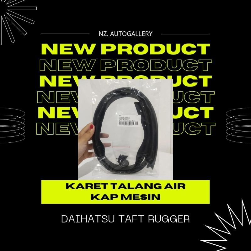 Mesin Daihatsu Taft Rugger Car Hood Gutter Rubber | Shopee Thailand