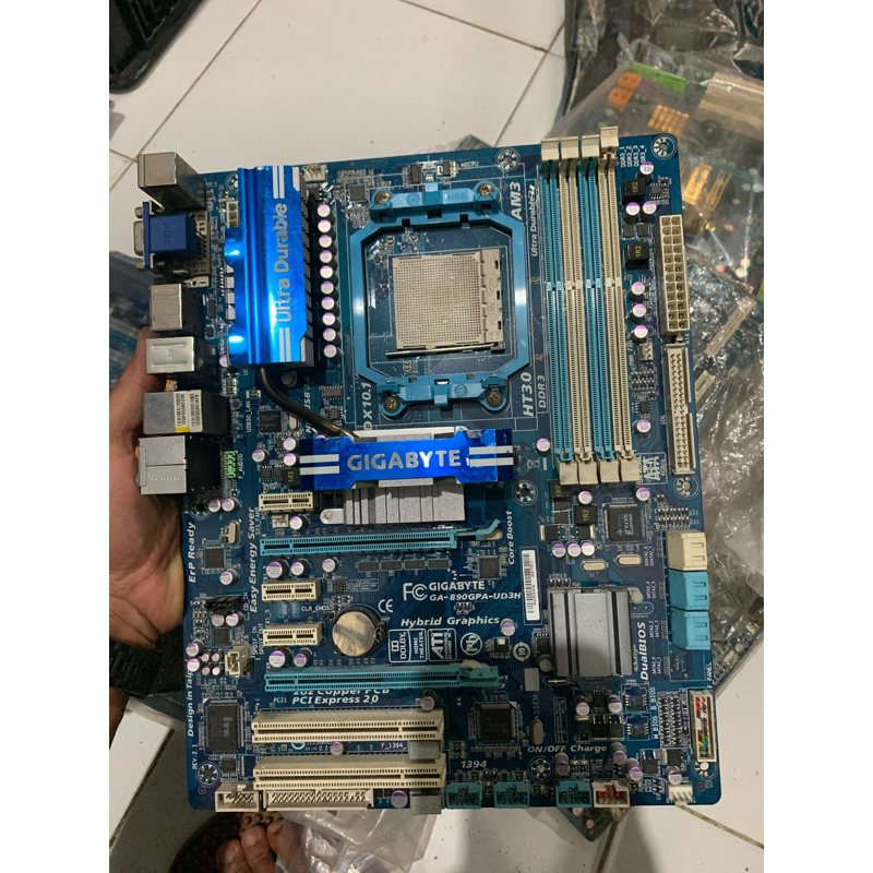 ซ็อกเก็ต Mobo MOTHERBOARD GIGABYTE GA-890GPA-UD3H AM3 AMD | Shopee Thailand