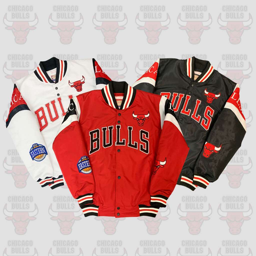Chicago Bulls Eastern Series Varsity Bomber Jacket | Shopee Thailand