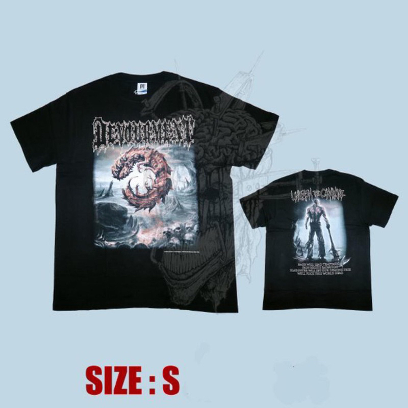 Devourment unleash - เสื้อยืดแท้ | Shopee Thailand