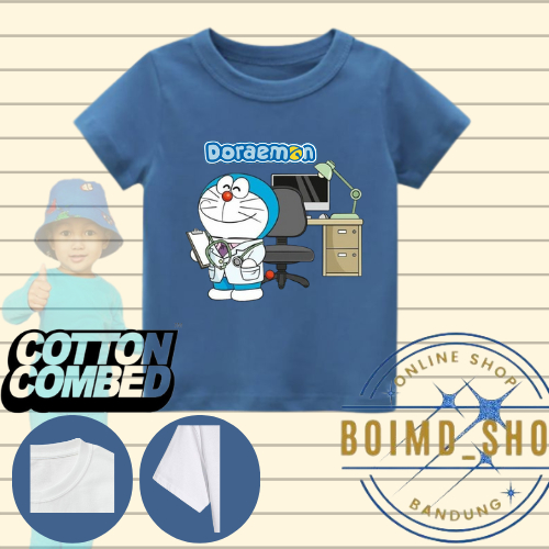 ใหม่ล่าสุด เสื้อท็อป พิมพ์ลายตัวละคร Doctor doraemon สําหรับเด็กผู้ชาย ...
