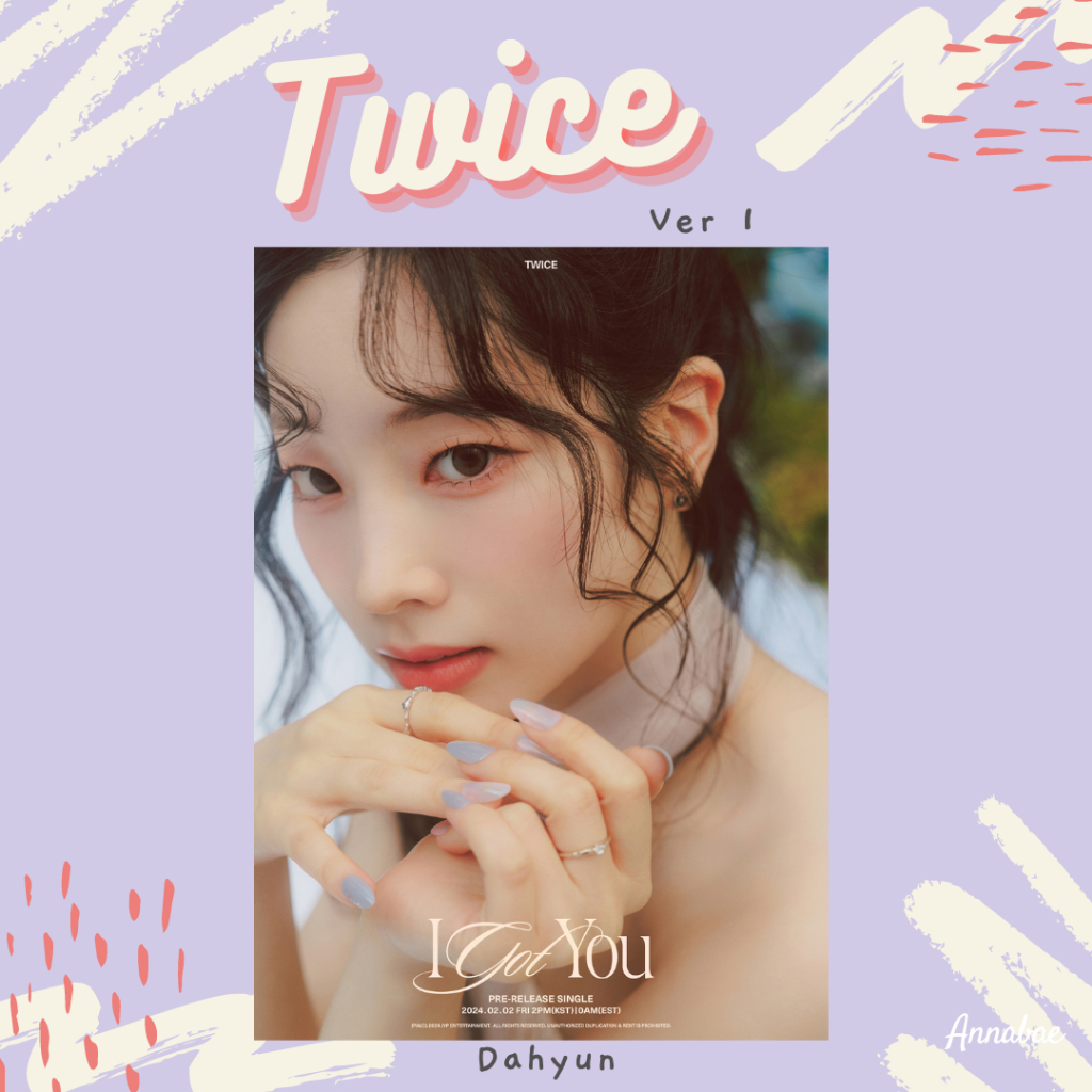 โปสเตอร์ Twice I Got You Ver 1 (พร้อมคุณ) | Shopee Thailand