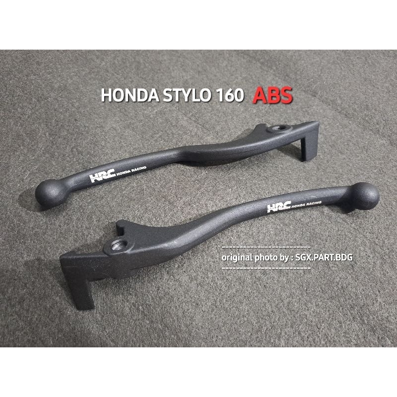 Honda STYLO 160 ABS LASER PRINTING HRC HONDA RACING มือจับเบรคไม ่ จาง ...