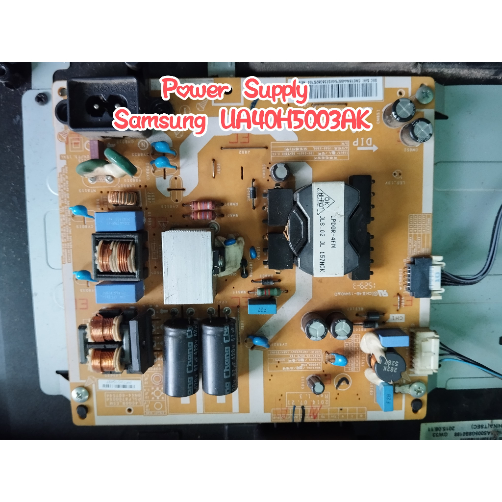 Psu แหล่งจ่ายไฟตัวควบคุมทีวี Samsung UA40H5003AK UA40H5003 UA 40H5003AK ...