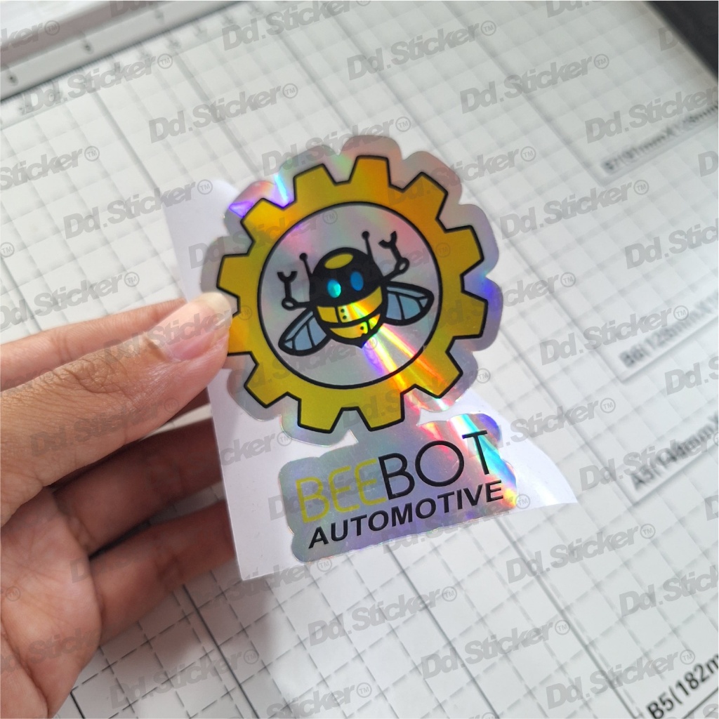 สติ๊กเกอร์โฮโลแกรมโลโก้ BEEBOT | Shopee Thailand