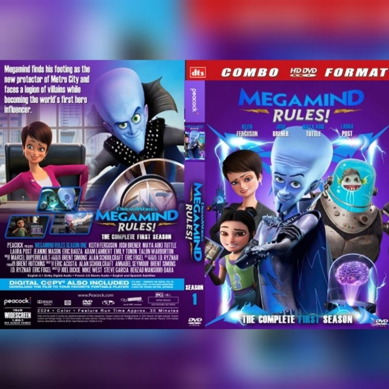 เทปคาสเซ็ตภาพยนตร์แอนิเมชั่น Megamind RULES - 2024 - HD | Shopee Thailand