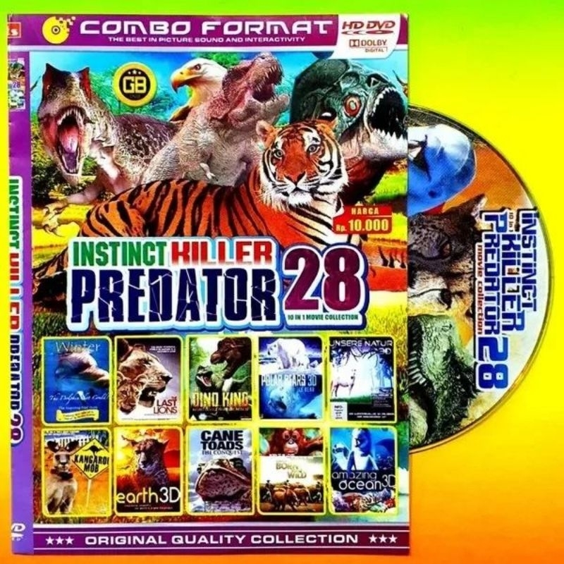 Video CASSETTE ANIMALS PREDATOR ANIMALS-VIDEO ANIMALS FILM FLORA และ ...