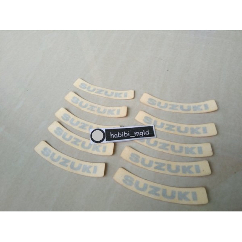 SUZUKI สติ๊กเกอร์ซูซูกิ การเชื่อมต่อด้านหลัง shogun R shogun ใหม่ 110 ...