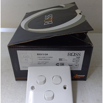 Mata Triple switch / 3 แก๊งตาเล็ก B30 prime Boss ยี่ห้อ B33/1/2a ...