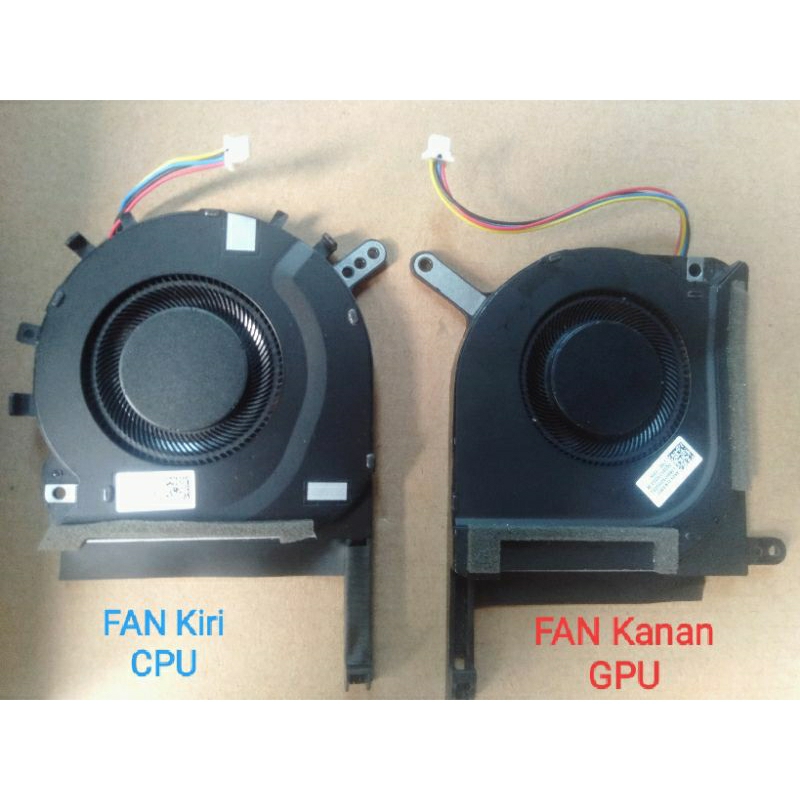 พัดลมฮีทซิงค์พัดลมระบายความร้อน Asus Gaming TUF F15 F17 FX505HM FX506HE ...