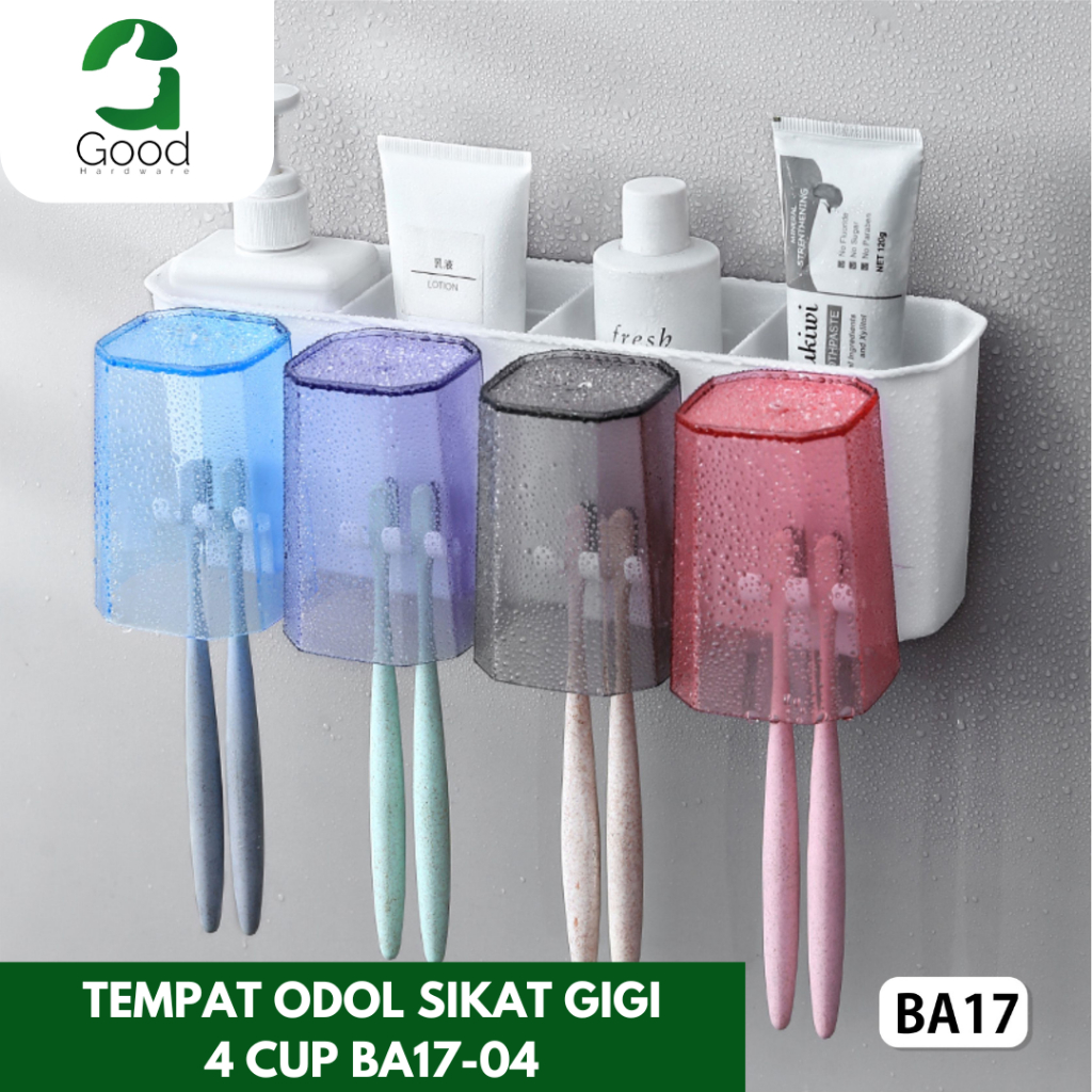 ชั ้ นเก ็ บสบู ่ ยาสีฟันแปรงสีฟันอเนกประสงค ์ /ที ่ วางแปรงสีฟันในห ้ ...