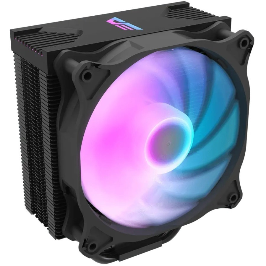 Darkflash DARKAIR PRO BLACK ARGB SINGLE TOWER CPU PROCESSOR AIR COOLER ...