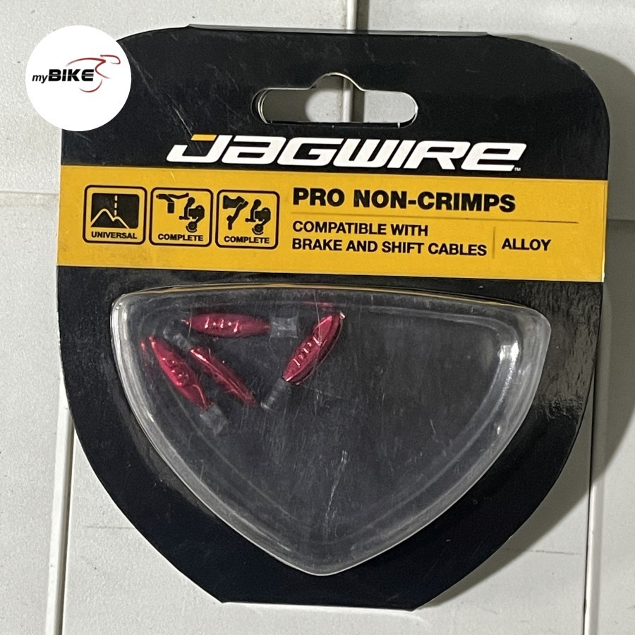 Jagwire Non-Crimp Cable Tips CHA072 - สีแดง | Shopee Thailand