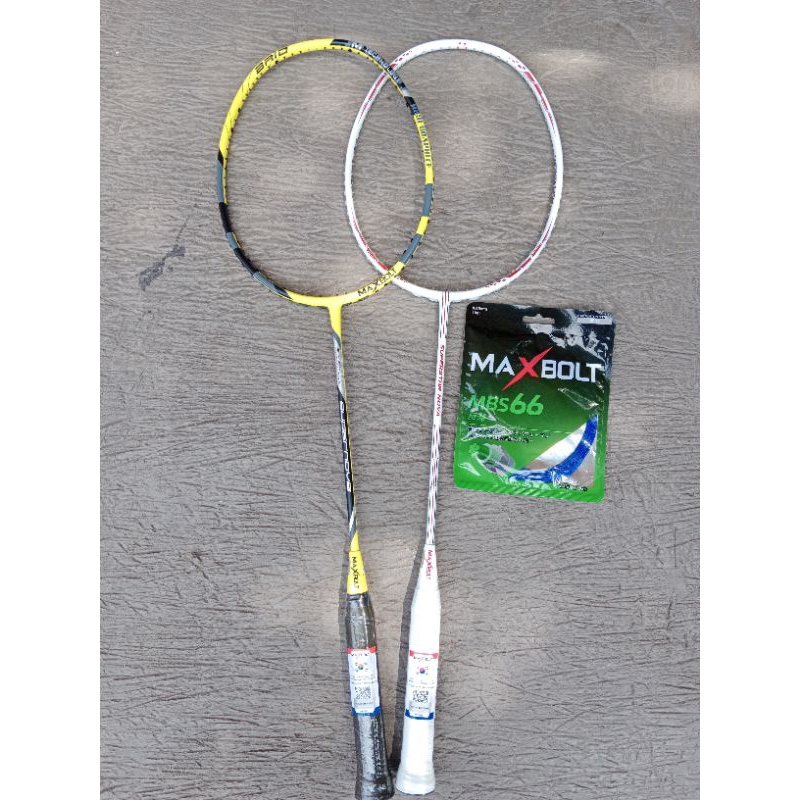 Maxbolt SUPERSTAR NOVA BADMINTON Racket // SUPERNOVA ORIGINAL 35 LBS ...