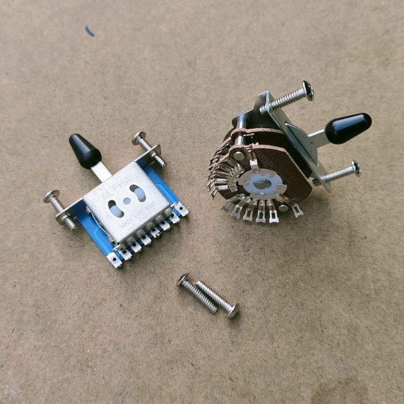สวิตช์กีต้าร์ Screw Bolt Screw Selector Switch Oak Alpha Cor Tek ฯลฯ ...