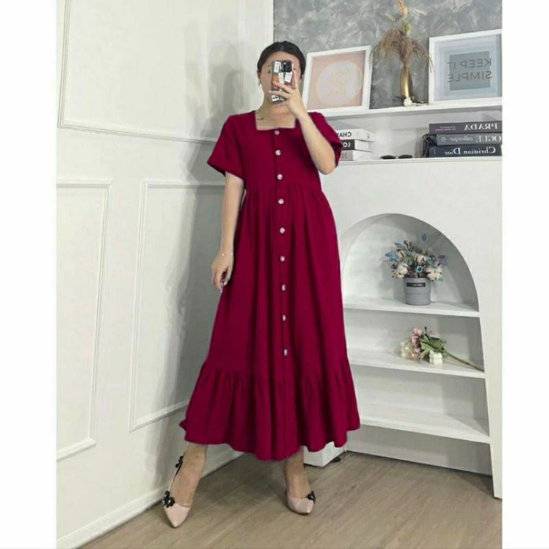 ล่าสุด ruffle ruffle ruffle ruffle ruffle daster ธรรมดา busui kringkel ...