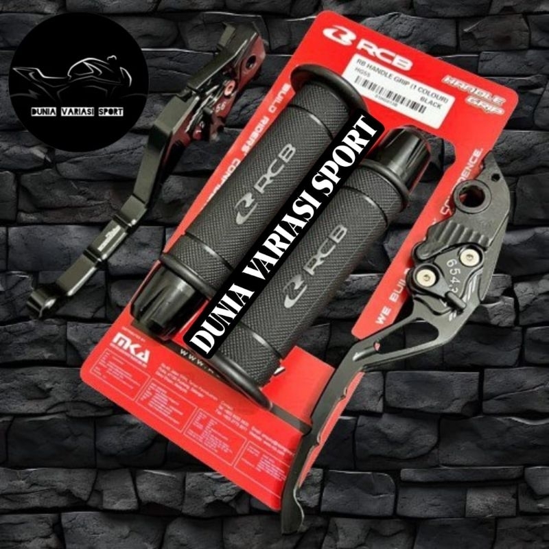 RCB Original Handgrip HG55 + CNC Handle link + CNC เบรค Handle / Nmax ...