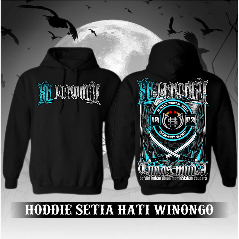 Pshw SH Winongo Tunas Muda Hoodie 1903 Sedulur Tunggal Kecer การออกแบบ ...