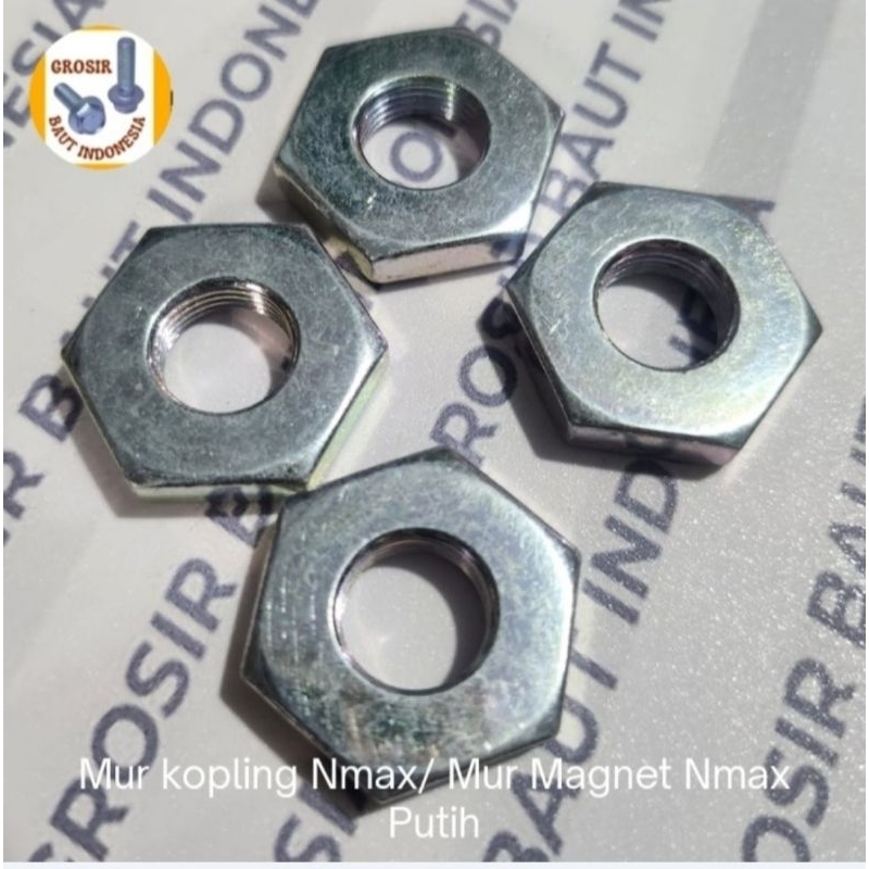 Nmax Clutch Nut/น็อตแม่เหล็ก Nmax สีขาวดั้งเดิม (แพ็คเกจ 4 ชิ้น ...