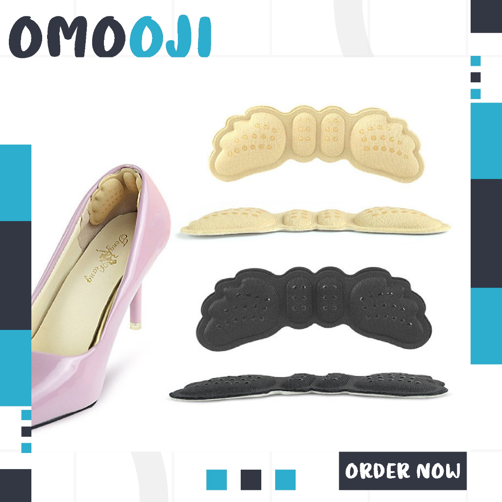 Oomooji - พื้นรองเท้าสตรีขนาดใหญ่ Anti-Scratch Heel แผ่นรองรองเท้า Anti ...