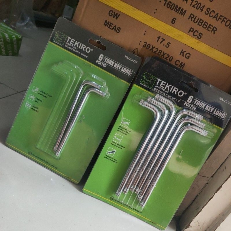 TEKIRO L star key T40 / T50 / T27 ยาว UNIT Torx key ยาว T 40 / T 50 / T ...