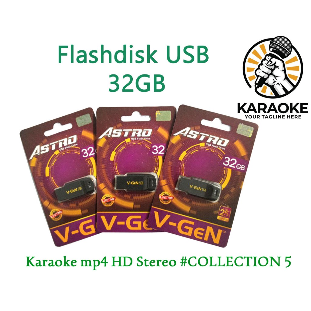 Flashdisk 32GB Karaoke Collection 5-mp4 HD | Shopee Thailand