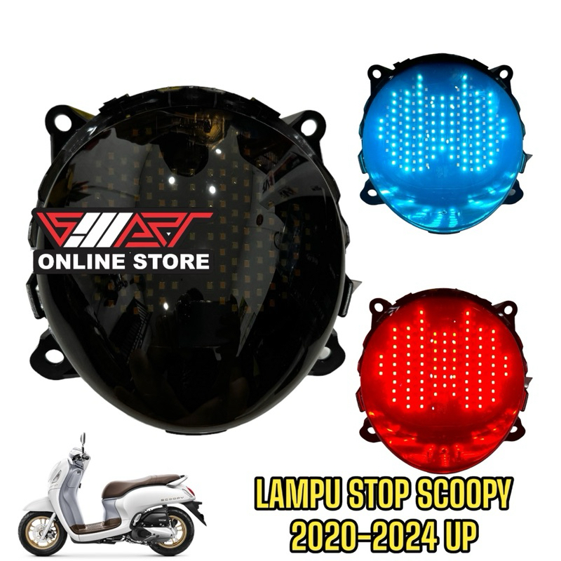 ใหม่ SCOOPY PRESTIGE STOP LIGHT 2020-2024 UP COLOSEUM LED (XCASE 5613 ...