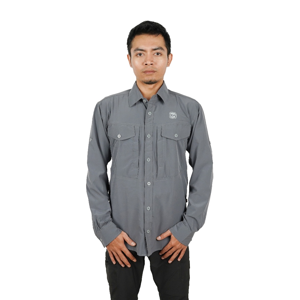 Kemeja Zarventure xavier เสื้อเชิ้ตแขนยาวเสื้อสนามกลางแจ้ง | Shopee Thailand