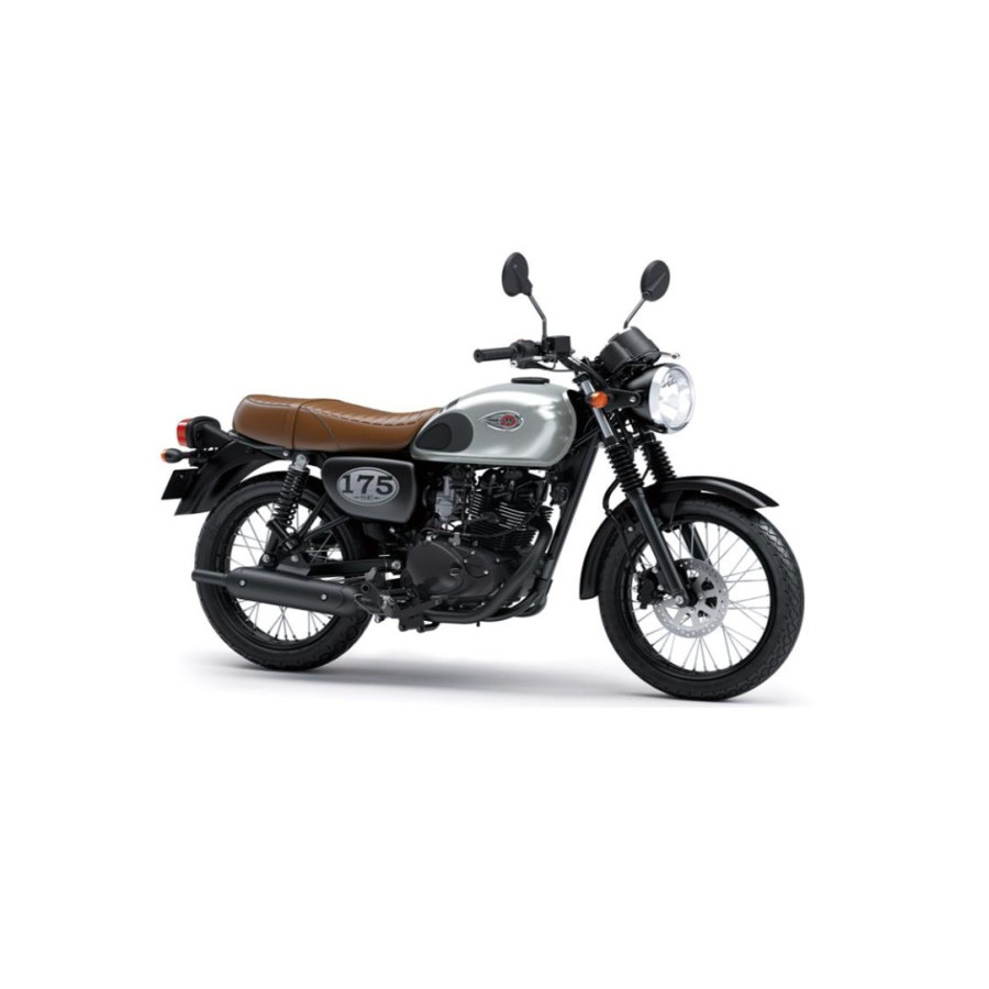 ส่วนของร่างกาย Kawasaki W175 METALLIC RESPLENDENT SILVER (W175 SE 2018 ...