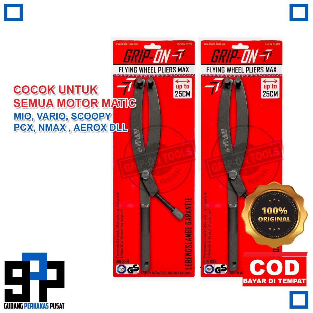 Grip-on Max Resistance CVT Matic Flying Wheel Pliers Next-Gen Nmax Xmax ...