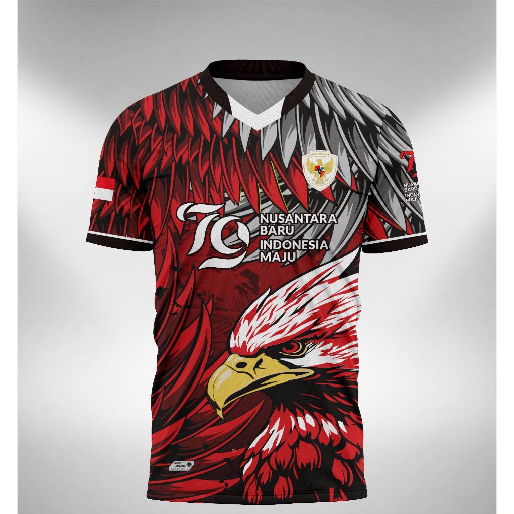 เสื้อทีมชาติอินโดนีเซีย GARUDA RI 79th Anniversary Of GARUDA Wing ...