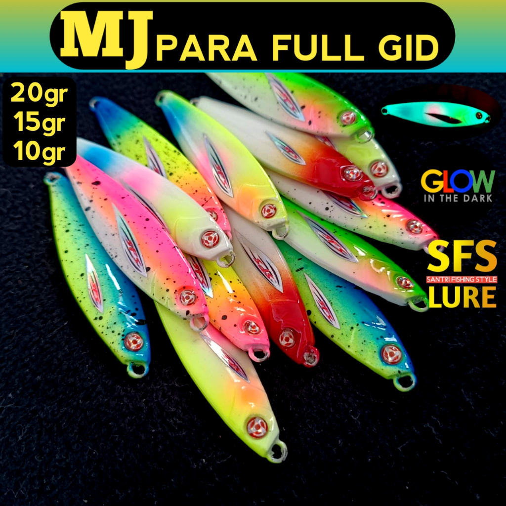 Micro jig FUL GID 15 กรัมเต็ม gid micro jig 10 กรัมจิ๊กโลหะ 15 กรัมจิ๊ก ...