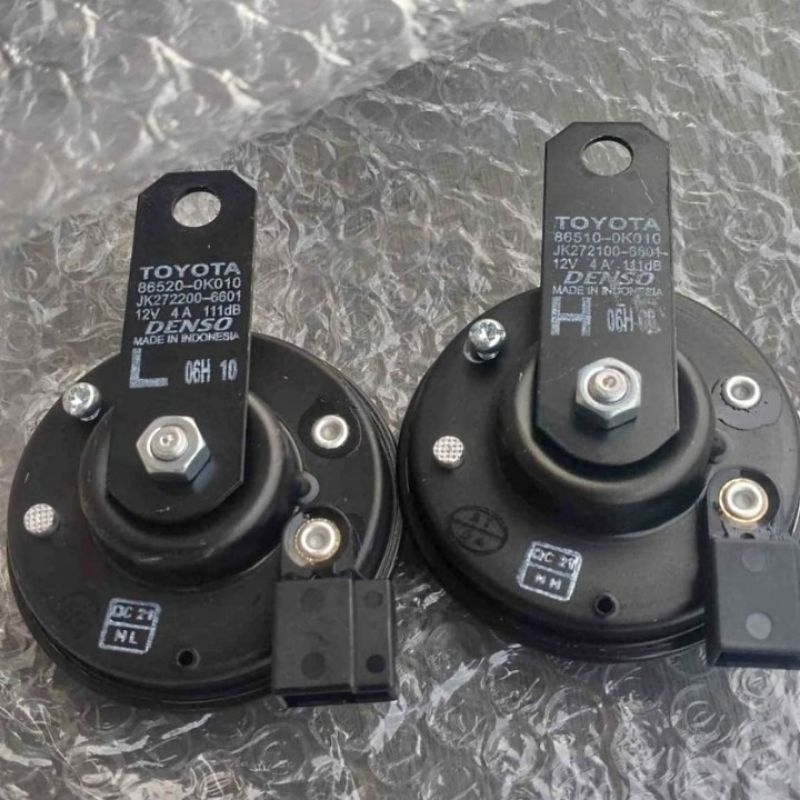 ชุด Denso Low High Horn Original Innova Fortuner Hilux | Shopee Thailand