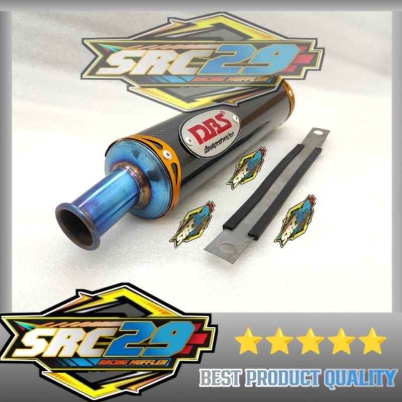 Exzos Exhaust DBS universal 2 จังหวะ Ninja Rr //Knight 2 จังหวะ/Rx king ...