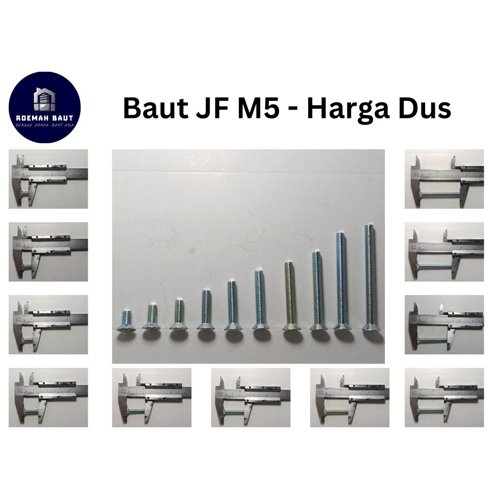 ไขควง Verseng Head Bolt - JF M5 Bolt - ราคากล่อง | Shopee Thailand
