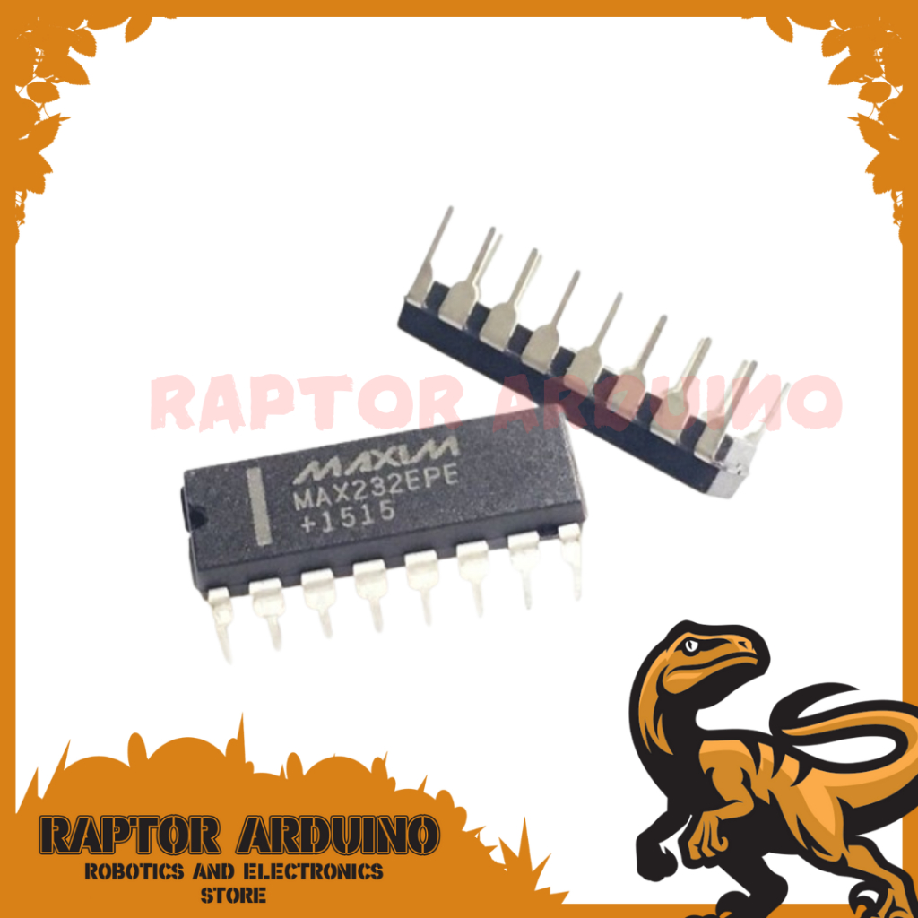 Max232 MAX232CPE MAX 232 MAX232EPE MAX232ACPE DIP-16 RS232 IC DIP16 | Shopee Thailand