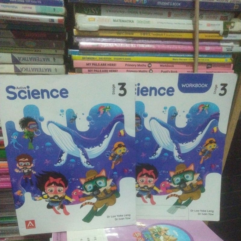 ACTIVE SCIENCE STAGE 3 TEXTBOOK เวิร์คบุ๊ค | Shopee Thailand