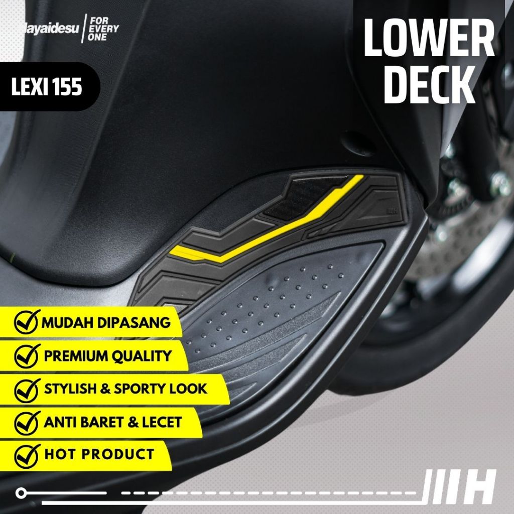 Hayidesu Yamaha LEXI 155 Body Protector LOWER DECK Cover | Shopee Thailand